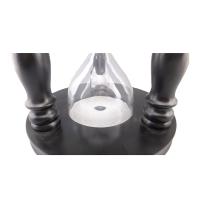 China 8 Hour Sand Timer Hourglass Stool Wood Color Customized ODM for sale