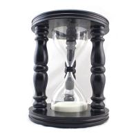 China 8 Hour Sand Timer Hourglass Stool Wood Color Customized ODM for sale