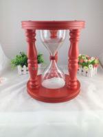 China Kids Wooden Hourglass Stool Size Customized ISO9001 Approved for sale