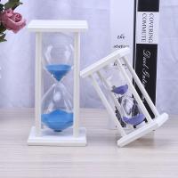 China Home / Office Decor Wooden Hourglass 60 Minutes Sand Timer for sale