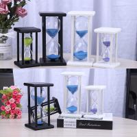 China Home / Office Decor Wooden Hourglass 60 Minutes Sand Timer for sale