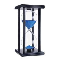 China Home / Office Decor Wooden Hourglass 60 Minutes Sand Timer for sale