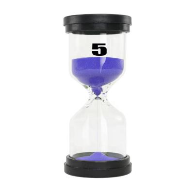 China 1 2 3 5 10 15 30 minutes Kids Sand Clock Shower Timer for sale
