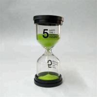 China 1 2 3 5 10 15 30 minutes Kids Sand Clock Shower Timer for sale