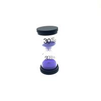 China Factory wholesale colorful 30Minutes hourglass sand timer for sale