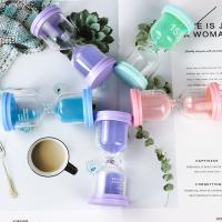 China Wholesale price 5 minute 10 minute hourglass colored sand glass decorative hourglass glass sandtimers hourglass for sale