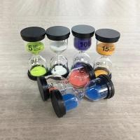 China Hot sell plastic sand timer hourglass 30 seconds, 1min, 5 min, 10min, 15min, 30 min for sale