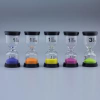 China Eco Friendly Small Hourglass  1-30 Minutes Board Game Timer For Kids for sale