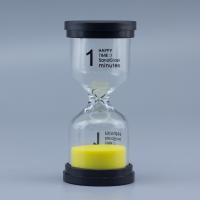 China Eco Friendly Small Hourglass  1-30 Minutes Board Game Timer For Kids for sale