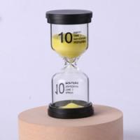 China Plastic Small Hourglass 1 3 5 10 15 30 45 60 Min Sand Timer SGS Certificated for sale