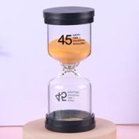 China Plastic Small Hourglass 1 3 5 10 15 30 45 60 Min Sand Timer SGS Certificated for sale