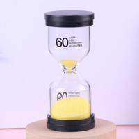 China Plastic Small Hourglass 1 3 5 10 15 30 45 60 Min Sand Timer SGS Certificated for sale