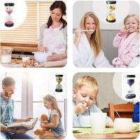 China 1 3 5 10 15 30 Minutes Sand Timer Sand Timer 6pcs For Kids Time Management for sale