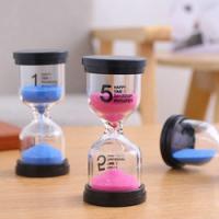 China 1 3 5 10 15 30 Minutes Sand Timer Sand Timer 6pcs For Kids Time Management for sale
