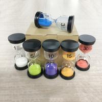 China Modern Small Hourglass Timer 1 Minute - 30 minutes Logo Customized for sale