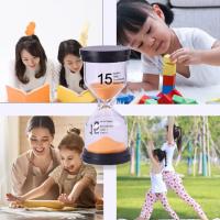 China 6 Colors Digital Hourglass Timer , Quicksand Hourglass Zandloper for sale