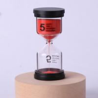 China 6 Colors Digital Hourglass Timer , Quicksand Hourglass Zandloper for sale