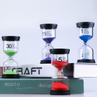 China Customized Small Hourglass Sand Timer 1 Minute 3 Minutes 15 Minutes 30 Minutes for sale