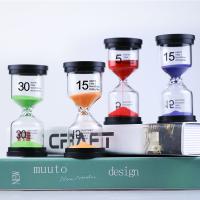 China Customized Small Hourglass Sand Timer 1 Minute 3 Minutes 15 Minutes 30 Minutes for sale