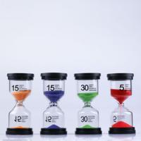 China Customized Small Hourglass Sand Timer 1 Minute 3 Minutes 15 Minutes 30 Minutes for sale