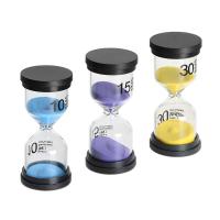 China high borosilicate glass Hourglass  Color Custom Small Sand Timer for sale