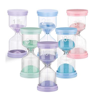 China 1 3 5 10 15 30 Minute Half Hour Sand Timer Hourglass For Classroom Teacher Clock for sale