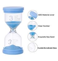 China 1 3 5 10 15 30 Minute Half Hour Sand Timer Hourglass For Classroom Teacher Clock for sale