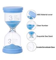 China 1 3 5 10 15 30 Minute Half Hour Sand Timer Hourglass For Classroom Teacher Clock for sale