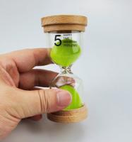 China 6pcs Pack Set Small Hourglass 1 3 5 10 15 20 30 Minutes For Kids Time Management for sale