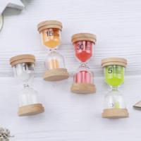 China SGS 1-30 Min Wood Hour Glass Timer , Personalized Sand Timer Hourglass for sale
