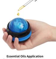 China 2.56 Inch Hand Held Massage Ball Roller ISO9001 Certificated for sale