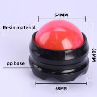 China Full Body Manual Massage Ball Roller  170g Customized Logo With Base for sale
