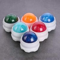 China Full Body Manual Massage Ball Roller  170g Customized Logo With Base for sale