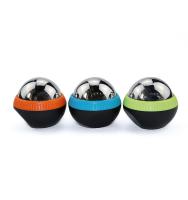 China Handheld Stainless Steel Massage Ball D54mm Cold Therapy Massage Roller for sale