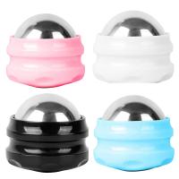 China Custom Stainless Steel Massage Ball 195g Cold Massage Roller Ball For Face for sale