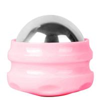 China Custom Stainless Steel Massage Ball 195g Cold Massage Roller Ball For Face for sale