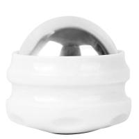China Custom Stainless Steel Massage Ball 195g Cold Massage Roller Ball For Face for sale