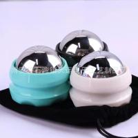 China Hot And Cold Massage Roller Handheld Cryo Ball Massage Roller for sale
