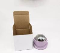 China Hand Heated Stainless Steel Massage Ball  Metal Massage Roller for sale