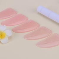 China Rose Quartz Crystal Facial Roller Customized Face Eye Roller 10g for sale