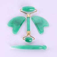 China Jade Face Massager Roller Green Gray Blue Pink Purpl White Color for sale
