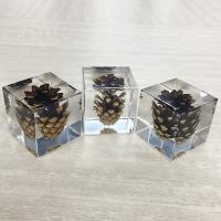 China Factory Cheap Paperweights Custom Artwork Craft Clear Acrylic Block Crafts Acrylic Resin Crystal Paper Weight for sale