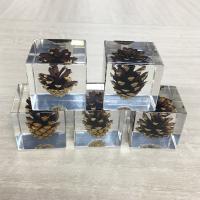 China Factory Cheap Paperweights Custom Artwork Craft Clear Acrylic Block Crafts Acrylic Resin Crystal Paper Weight for sale