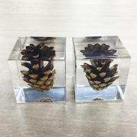China Factory Cheap Paperweights Custom Artwork Craft Clear Acrylic Block Crafts Acrylic Resin Crystal Paper Weight for sale