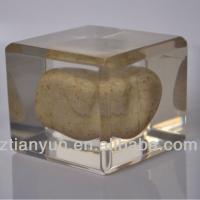 China Acrylic paper weight gift stone paper weight custom resin paper weight for sale