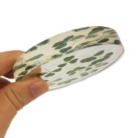 China Artificial Transparent Flower Paperweight With Fragments / Chippings for sale