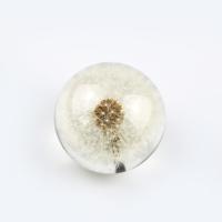 China Customized Crafts Resin Balls Paperweight 70mm 100mm Transparent Acrylic Ball Resin Flower Acrylic Ball Flower inside Acrylic for sale