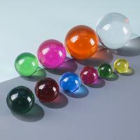 China Customize clear acrylic balls large acrylic sphere Resin Colorful Balls Home Decor Acrylic Ball for sale