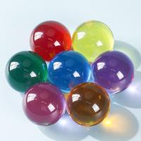 China Customize clear acrylic balls large acrylic sphere Resin Colorful Balls Home Decor Acrylic Ball for sale