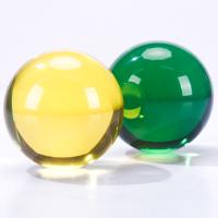 China Customize clear acrylic balls large acrylic sphere Resin Colorful Balls Home Decor Acrylic Ball for sale